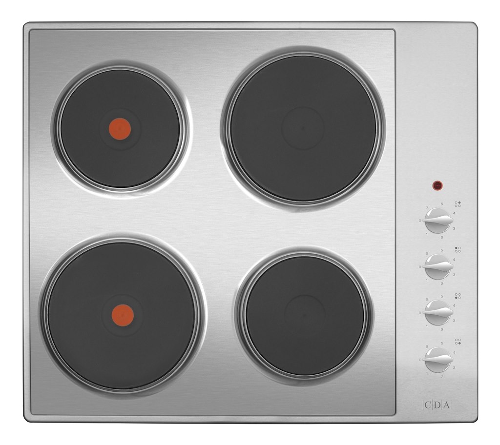 CDA HE6052SS Four Plate Electric Hob - JJ Quinn Electrical