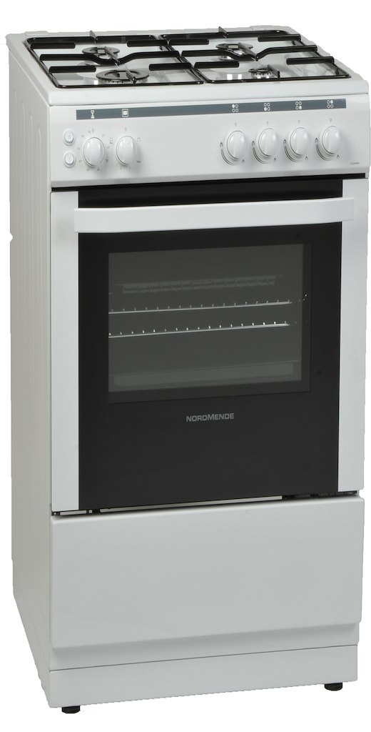 NordMende CSG52LPGWH 50cm Single Cavity LPG Gas Cooker | White - JJ ...